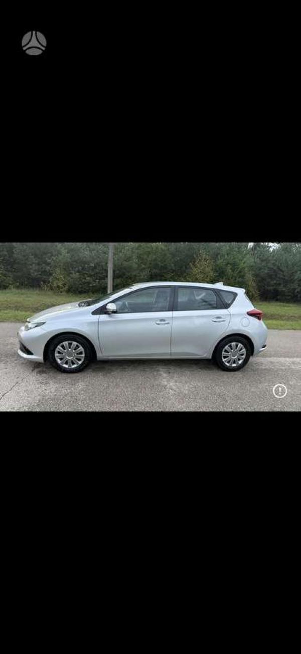 Grey Toyota Auris 2016 in Kaunas, with an engine capacity of 1.36 L and mileage of 158 thousand km for 6300 €, photo 7 on AUTOMOTO.COM.LV