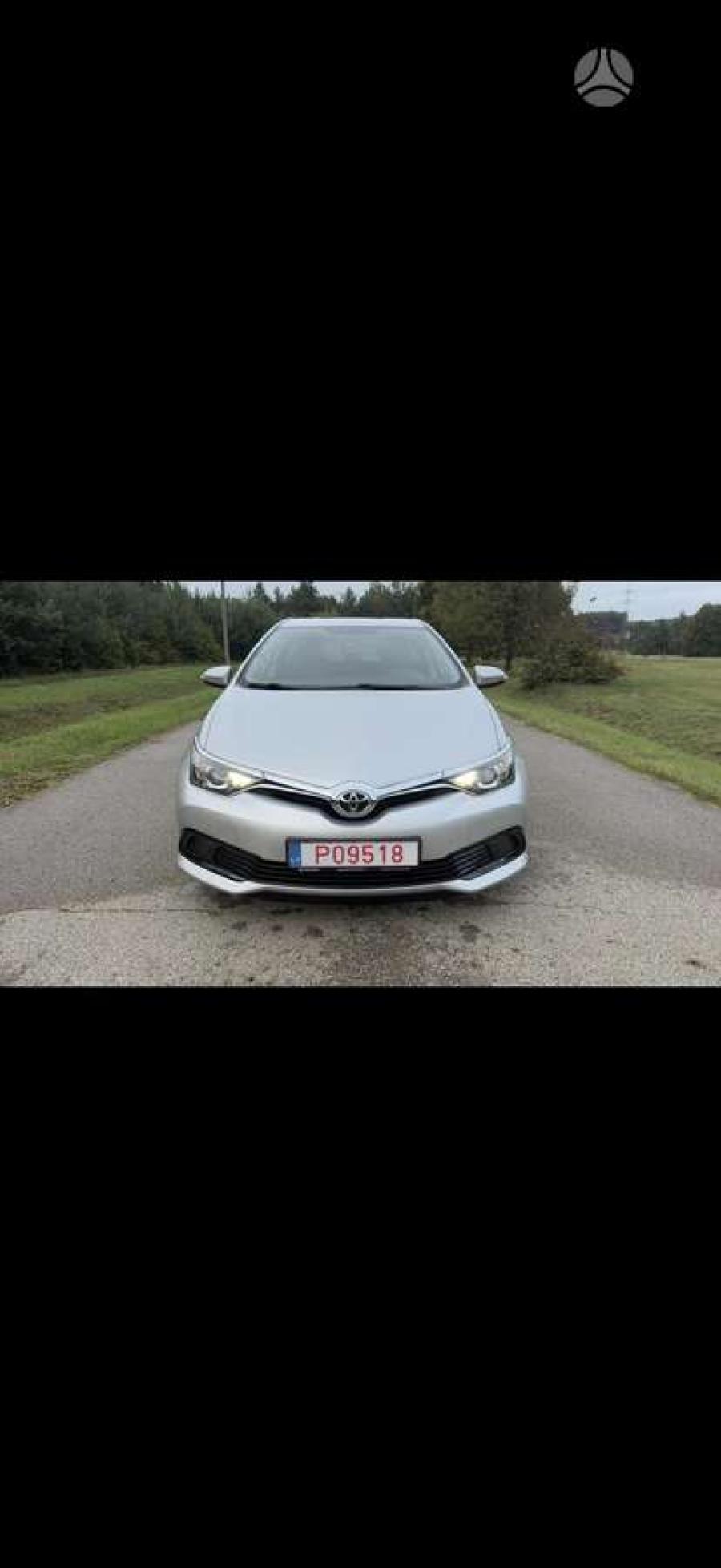 Grey Toyota Auris 2016 in Kaunas, with an engine capacity of 1.36 L and mileage of 158 thousand km for 6300 €, photo 8 on AUTOMOTO.COM.LV
