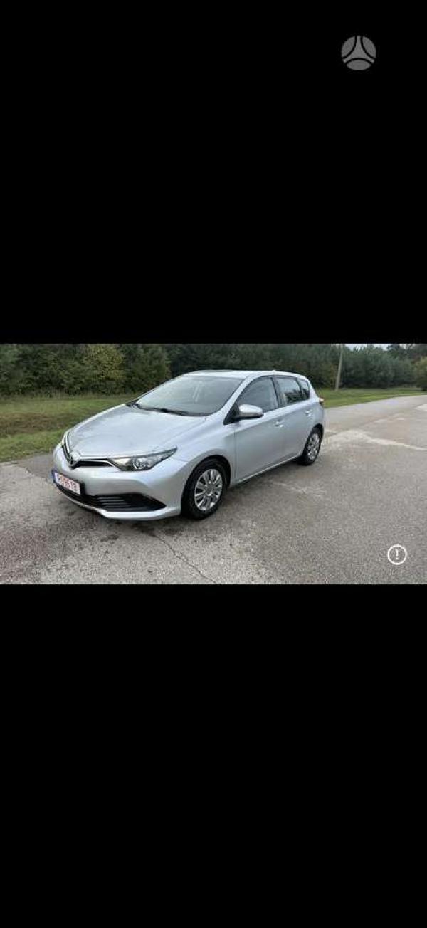 Grey Toyota Auris 2016 in Kaunas, with an engine capacity of 1.36 L and mileage of 158 thousand km for 6300 €, photo 9 on AUTOMOTO.COM.LV