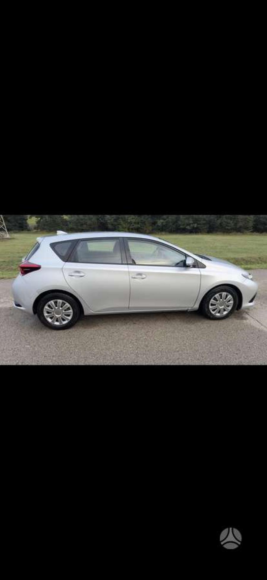 Grey Toyota Auris 2016 in Kaunas, with an engine capacity of 1.36 L and mileage of 158 thousand km for 6300 €, photo 13 on AUTOMOTO.COM.LV
