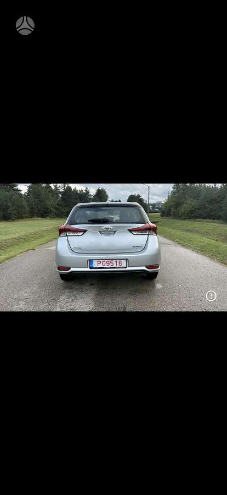 Grey Toyota Auris 2016 in Kaunas, with an engine capacity of 1.36 L and mileage of 158 thousand km for 6300 €, photo 14 on AUTOMOTO.COM.LV