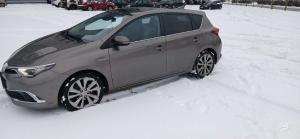 Grey Toyota Auris 2017 in Vilnius, with an engine capacity of 1.80 L and mileage of 92 thousand km for 15200 €, photo 4 on AUTOMOTO.COM.LV