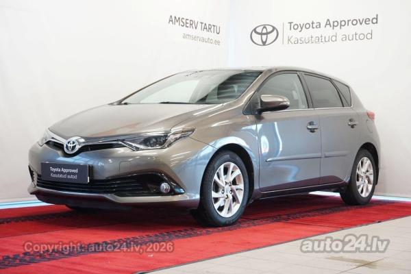 Grey Toyota Auris 2017 in Tartu, with an engine capacity of 1.60 L and mileage of 94 thousand km for 10790 €, photo 1 on AUTOMOTO.COM.LV