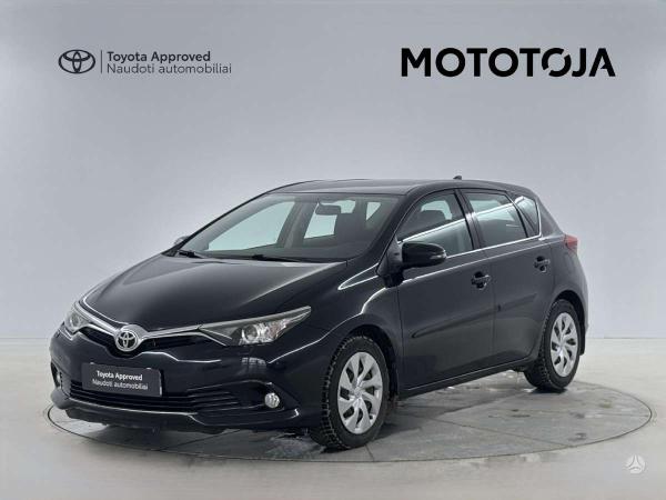 Pelēks Toyota Auris 2017 Viļņa, ar dzinēja tilpumu 1.60 L un nobraukumu 112 tūkst. km par 8900 €, foto 1 vietnē AUTOMOTO.COM.LV