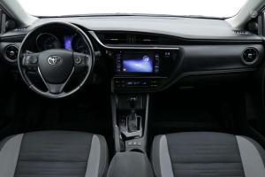 Grey Toyota Auris 2017 in Vilnius, with an engine capacity of 1.60 L and mileage of 144 thousand km for 10900 €, photo 8 on AUTOMOTO.COM.LV