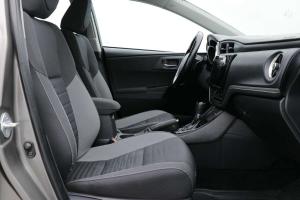 Grey Toyota Auris 2017 in Vilnius, with an engine capacity of 1.60 L and mileage of 144 thousand km for 10900 €, photo 10 on AUTOMOTO.COM.LV