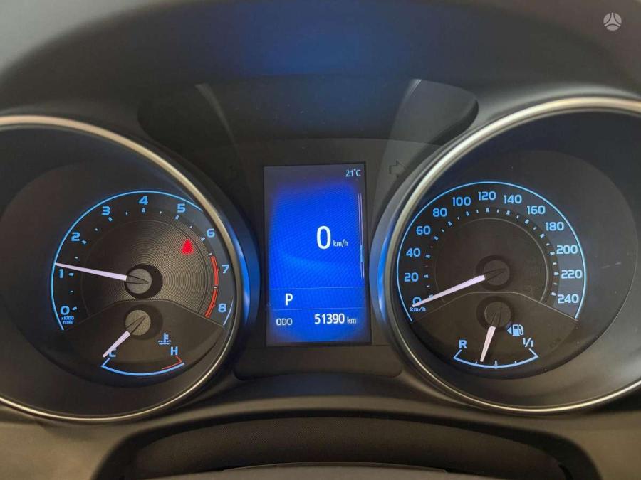 Pelēks Toyota Auris 2018 Kauņa, ar dzinēja tilpumu 1.60 L un nobraukumu 51 tūkst. km par 12900 €, foto 14 vietnē AUTOMOTO.COM.LV