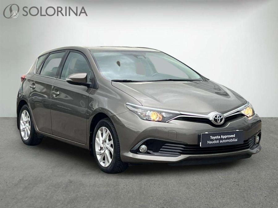 Grey Toyota Auris 2018 in Klaipeda, with an engine capacity of 1.20 L and mileage of 128 thousand km for 12300 €, photo 19 on AUTOMOTO.COM.LV