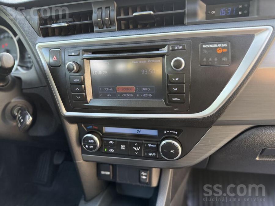 Pelēks Toyota Auris 2014 Rīga, ar dzinēja tilpumu 1.40 L un nobraukumu 0 tūkst. km par 5590 €, foto 22 vietnē AUTOMOTO.COM.LV