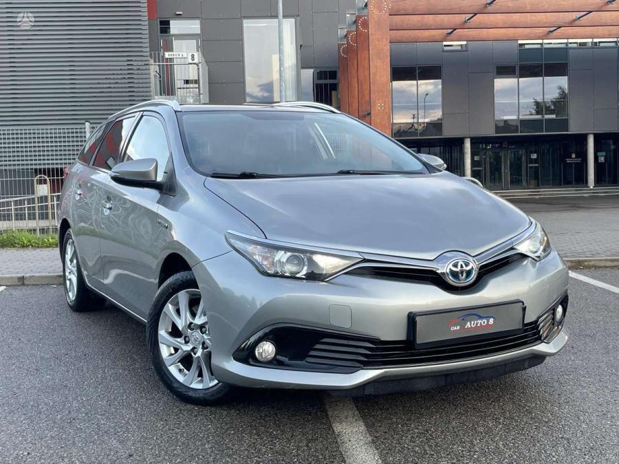 Pelēks Toyota Auris 2015 Viļņa, ar dzinēja tilpumu 1.80 L un nobraukumu 213 tūkst. km par 8450 €, foto 13 vietnē AUTOMOTO.COM.LV
