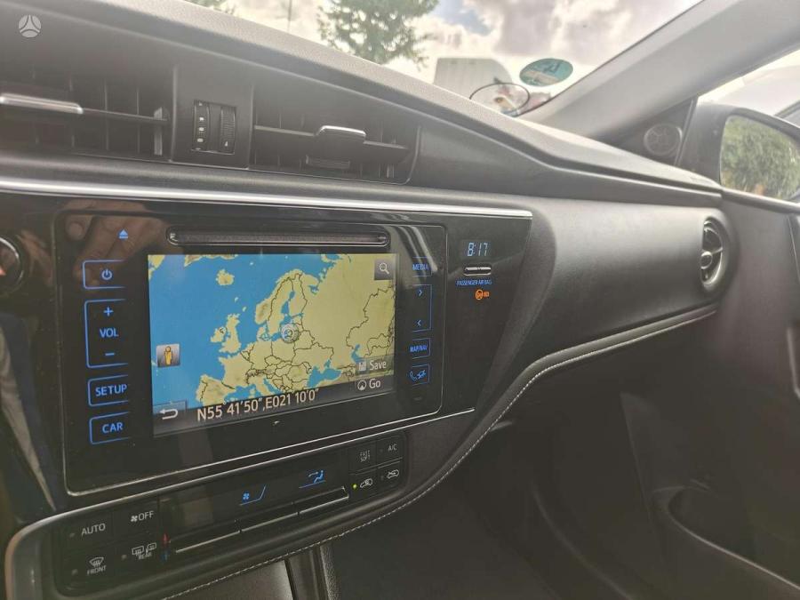 Pelēks Toyota Auris 2017 Klaipėda, ar dzinēja tilpumu 1.60 L un nobraukumu 233 tūkst. km par 5980 €, foto 13 vietnē AUTOMOTO.COM.LV