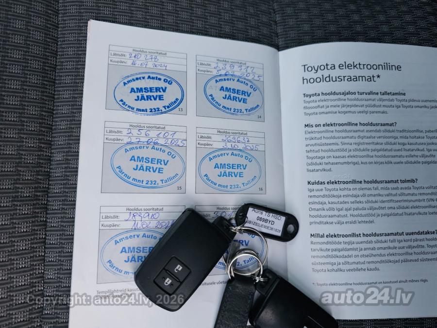 Серый Тойота Аурис 2018 в Пайде, объемом двигателя 1.80 л и пробегом 0 тыс. км за 8850 €, фото 24 на AUTOMOTO.COM.LV