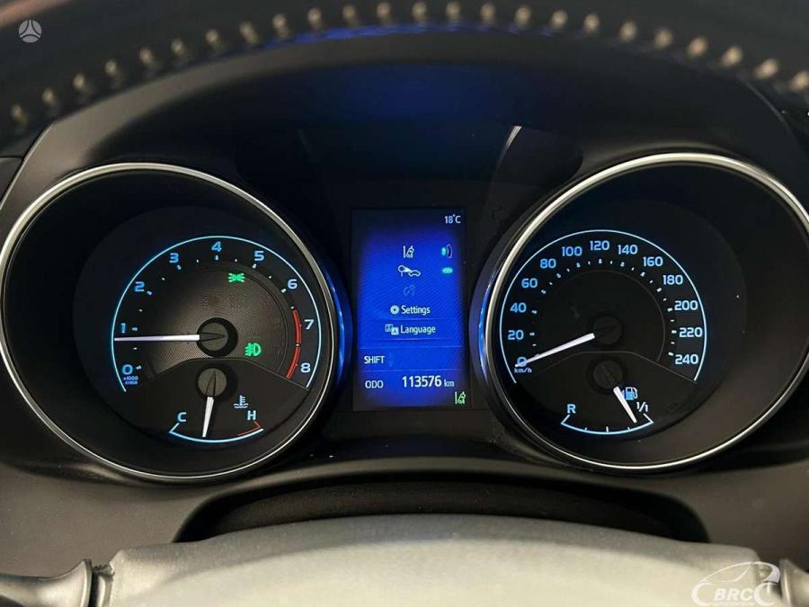 Серый Тойота Аурис 2019 в Вильнюс, объемом двигателя 1.60 л и пробегом 114 тыс. км за 10900 €, фото 17 на AUTOMOTO.COM.LV