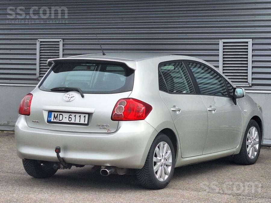 Toyota Auris 2007 Rīga, ar dzinēja tilpumu 2.20 L un nobraukumu 320 tūkst. km par 1750 €, foto 6 vietnē AUTOMOTO.COM.LV