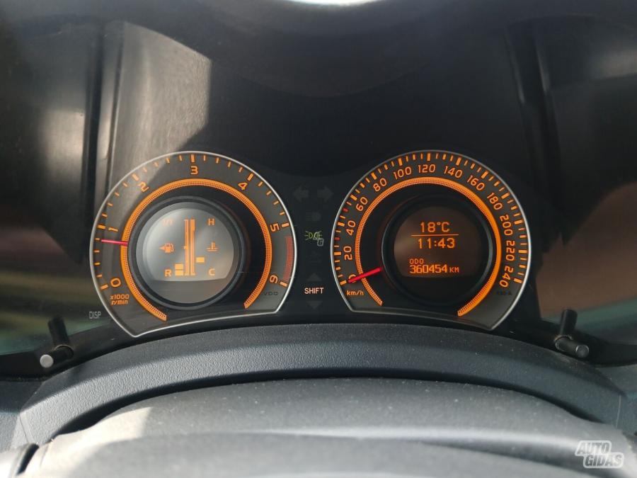 Toyota Auris 2007 Klaipėda, ar dzinēja tilpumu 2.00 L un nobraukumu 360 tūkst. km par 1350 €, foto 13 vietnē AUTOMOTO.COM.LV