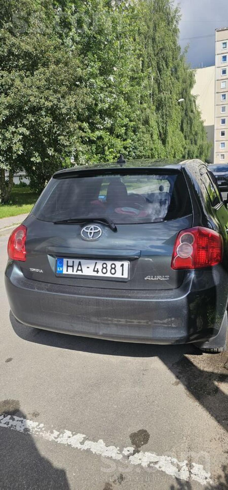 Toyota Auris 2008 Rīga, ar dzinēja tilpumu 1.60 L un nobraukumu 260 tūkst. km par 2200 €, foto 6 vietnē AUTOMOTO.COM.LV