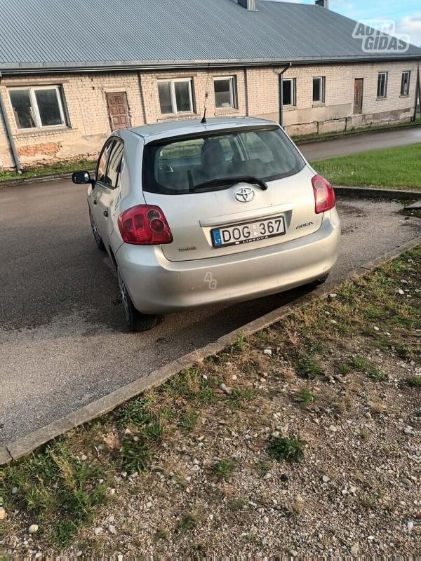Toyota Auris 2008 Birštonas vietnē Toyota Auris 2008 Birštonas, ar dzinēja tilpumu 1.40 L un nobraukumu 318 tūkst. km par 1550 €, foto 5 vietnē AUTOMOTO.COM.LV