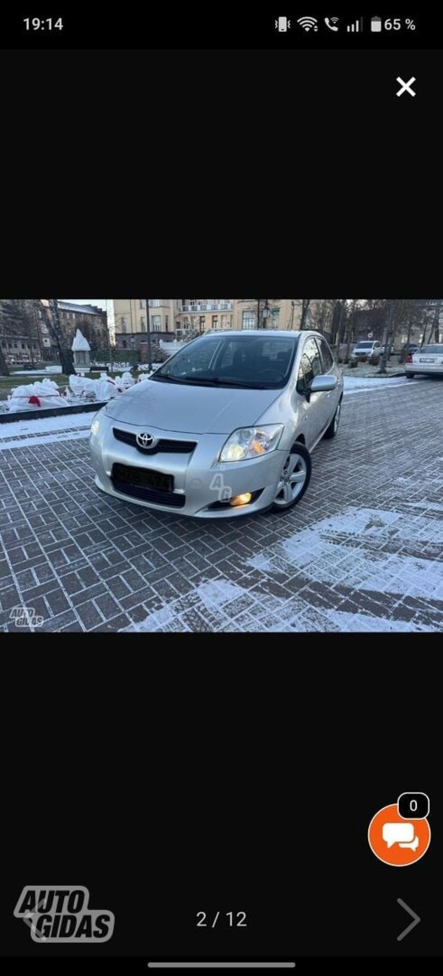 Toyota Auris 2009 Šauļi, ar dzinēja tilpumu 2.00 L un nobraukumu 174 tūkst. km par 3750 €, foto 1 vietnē AUTOMOTO.COM.LV
