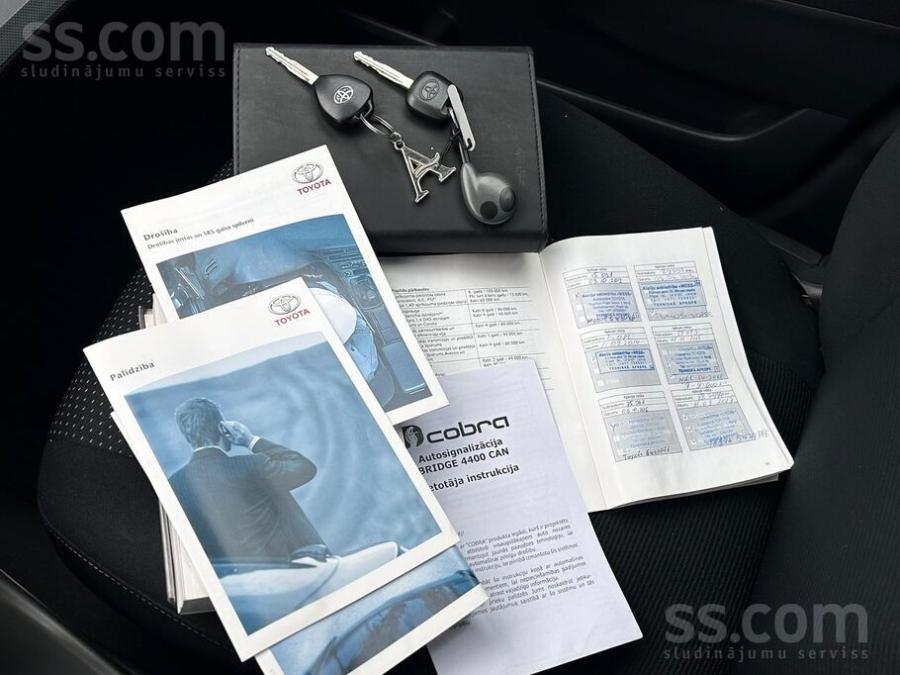 Toyota Auris 2011 Rīga, ar dzinēja tilpumu 1.40 L un nobraukumu 185 tūkst. km par 3850 €, foto 14 vietnē AUTOMOTO.COM.LV