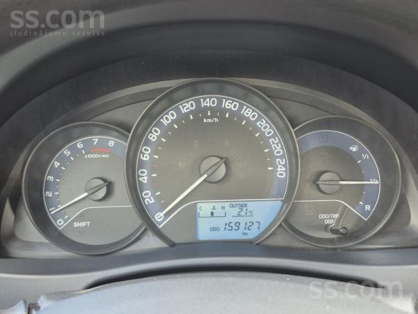 Toyota Auris 2018 in Riga, with an engine capacity of 1.60 L and mileage of 159 thousand km for 7600 €, photo 9 on AUTOMOTO.COM.LV
