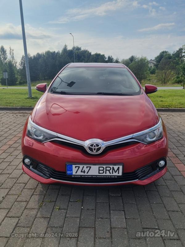 Sarkans Toyota Auris 2016 Viljandi, ar dzinēja tilpumu 1.60 L un nobraukumu 109 tūkst. km par 11900 €, foto 6 vietnē AUTOMOTO.COM.LV