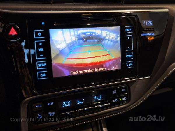Sarkans Toyota Auris 2017 Tallina, ar dzinēja tilpumu 1.60 L un nobraukumu 98 tūkst. km par 12500 €, foto 10 vietnē AUTOMOTO.COM.LV