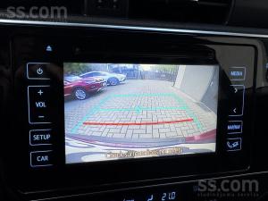 Красный Тойота Аурис 2017 в Рига, объемом двигателя 1.60 л и пробегом 236 тыс. км за 9800 €, фото 22 на AUTOMOTO.COM.LV