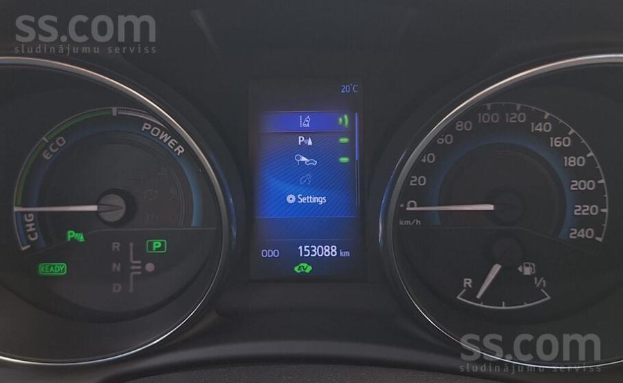 Toyota Auris 2016 in Riga, with an engine capacity of 1.80 L and mileage of 153 thousand km for 10900 €, photo 19 on AUTOMOTO.COM.LV