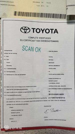 Тойота Аурис 2016 в Шяуляй, объемом двигателя 1.80 л и пробегом 265 тыс. км за 9850 €, фото 12 на AUTOMOTO.COM.LV