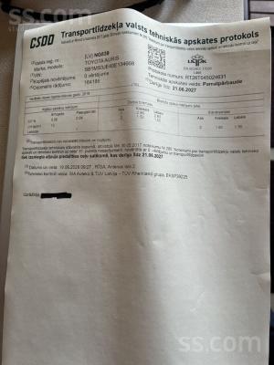 Balts Toyota Auris 2015 Rīga, ar dzinēja tilpumu 1.80 L un nobraukumu 168 tūkst. km par 8500 €, foto 12 vietnē AUTOMOTO.COM.LV