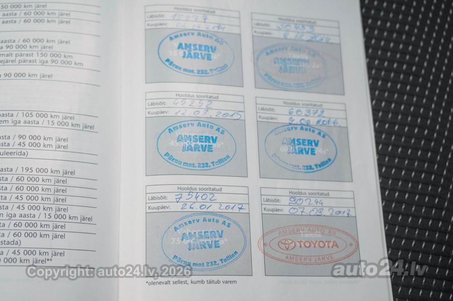 Balts Toyota Auris 2013 Tallina, ar dzinēja tilpumu 1.60 L un nobraukumu 179 tūkst. km par 7490 €, foto 17 vietnē AUTOMOTO.COM.LV