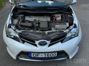 Белый Тойота Аурис 2014 в Юрмала, объемом двигателя 1.80 л и пробегом 190 тыс. км за 9500 €, фото 26 на AUTOMOTO.COM.LV