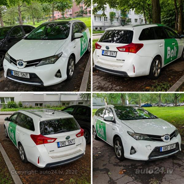 White Toyota Auris 2014 in Tallinn, with an engine capacity of 1.80 L and mileage of 225 thousand km for 5330 €, photo 4 on AUTOMOTO.COM.LV