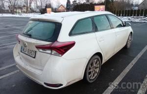 Balts Toyota Auris 2017 Tukums, ar dzinēja tilpumu 1.60 L un nobraukumu 173 tūkst. km par 10200 €, foto 2 vietnē AUTOMOTO.COM.LV