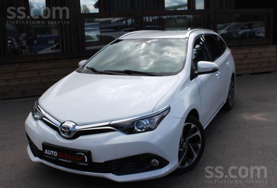 Balts Toyota Auris 2017 Rīga, ar dzinēja tilpumu 1.80 L un nobraukumu 0 tūkst. km par 8890 €, foto 1 vietnē AUTOMOTO.COM.LV