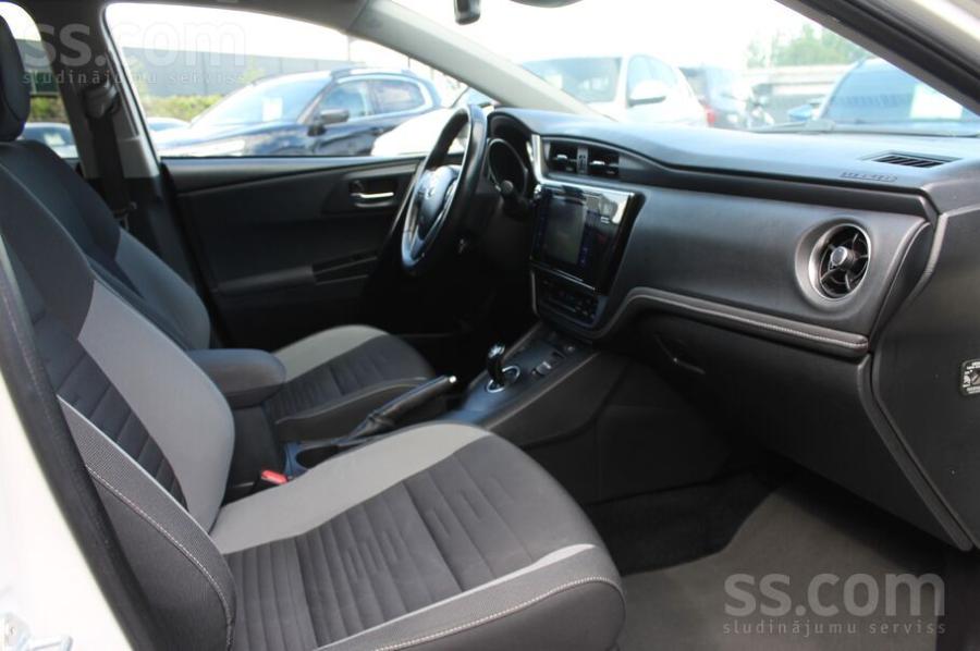 Balts Toyota Auris 2017 Rīga, ar dzinēja tilpumu 1.80 L un nobraukumu 0 tūkst. km par 8890 €, foto 18 vietnē AUTOMOTO.COM.LV