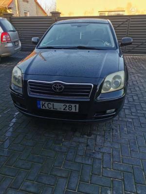 Melns Toyota Avensis 2003 Gargždai, ar dzinēja tilpumu 2.00 L un nobraukumu 340 tūkst. km par 800 €, foto 3 vietnē AUTOMOTO.COM.LV