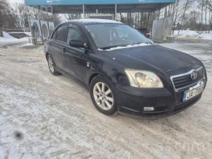 Melns Toyota Avensis 2003 Daugavpils, ar dzinēja tilpumu 2.00 L un nobraukumu 355 tūkst. km par 1050 €, foto 2 vietnē AUTOMOTO.COM.LV