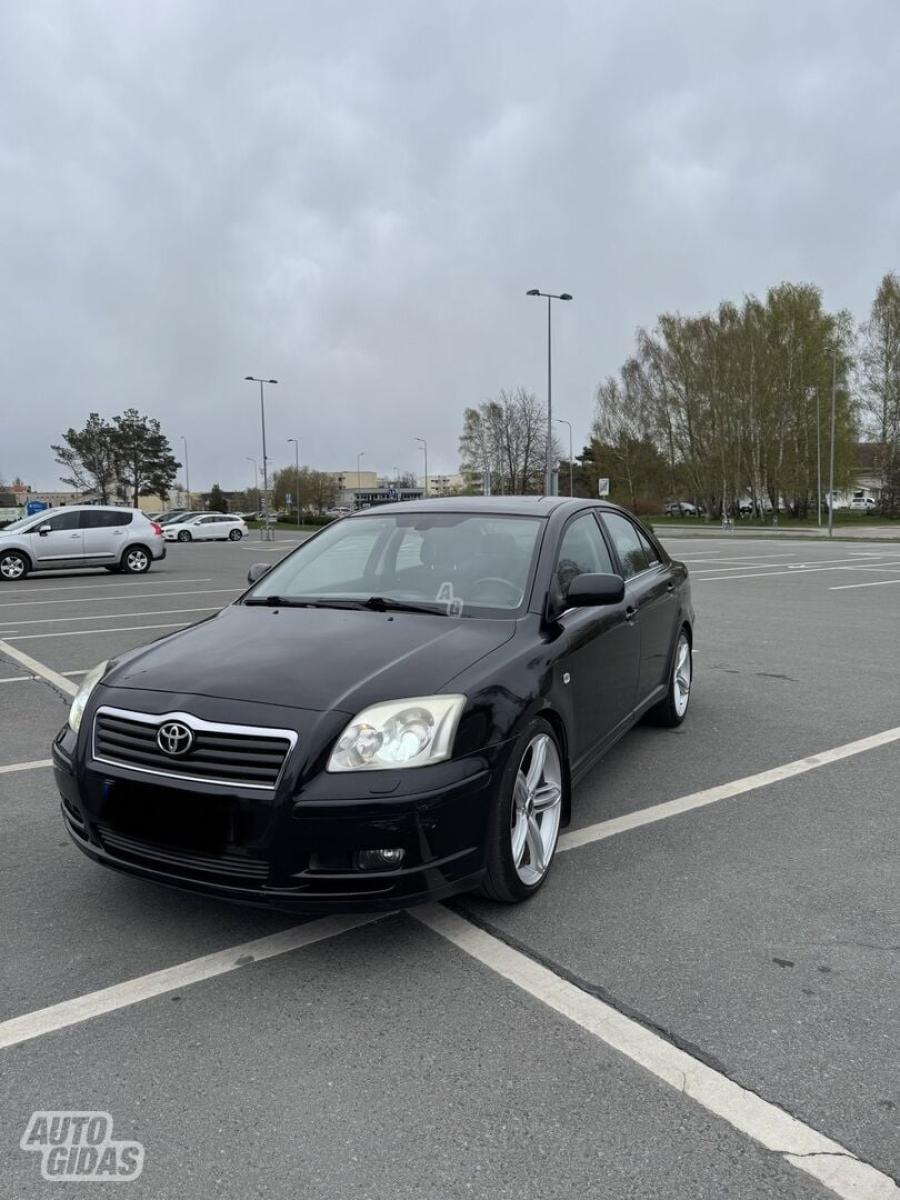 Melns Toyota Avensis 2004 Palanga, ar dzinēja tilpumu 1.80 L un nobraukumu 287 tūkst. km par 1850 €, foto 1 vietnē AUTOMOTO.COM.LV