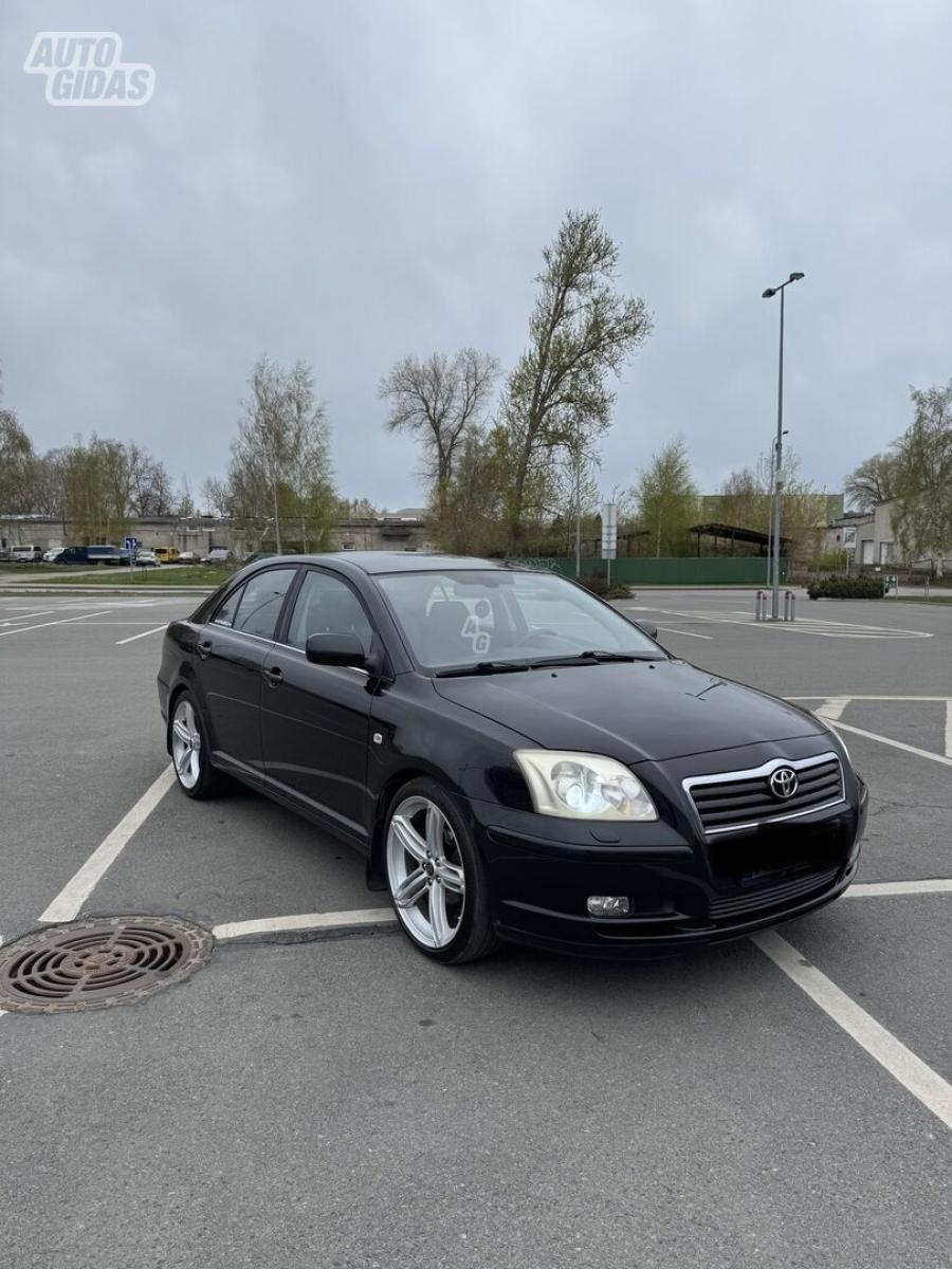 Melns Toyota Avensis 2004 Palanga, ar dzinēja tilpumu 1.80 L un nobraukumu 287 tūkst. km par 1850 €, foto 3 vietnē AUTOMOTO.COM.LV