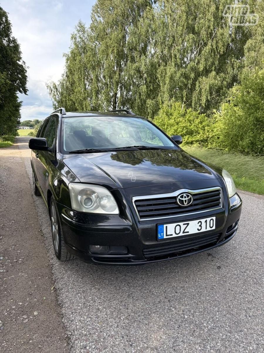 Black Toyota Avensis 2005 in Alytus, with an engine capacity of 2.00 L and mileage of 430 thousand km for 1900 €, photo 4 on AUTOMOTO.COM.LV