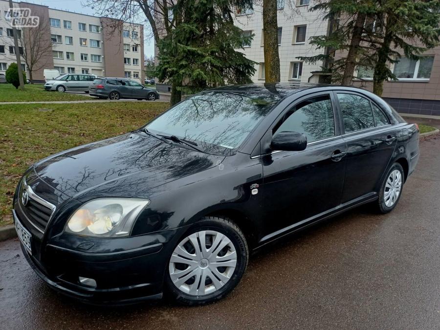 Black Toyota Avensis 2006 in Kaunas, with an engine capacity of 2.00 L and mileage of 25 thousand km for 1990 €, photo 5 on AUTOMOTO.COM.LV