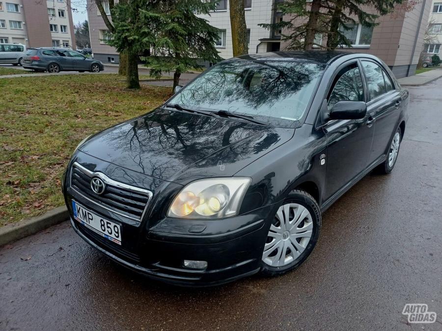 Melns Toyota Avensis 2006 Kauņa, ar dzinēja tilpumu 2.00 L un nobraukumu 25 tūkst. km par 1990 €, foto 10 vietnē AUTOMOTO.COM.LV