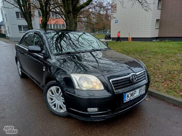 Black Toyota Avensis 2006 in Kaunas, with an engine capacity of 2.00 L and mileage of 232 thousand km for 1990 €, photo 6 on AUTOMOTO.COM.LV