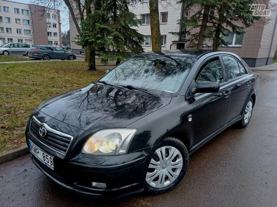 Melns Toyota Avensis 2006 Kauņa, ar dzinēja tilpumu 2.00 L un nobraukumu 232 tūkst. km par 1990 €, foto 8 vietnē AUTOMOTO.COM.LV