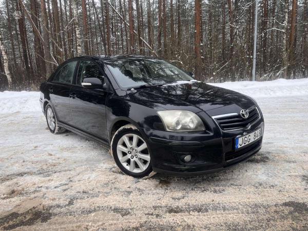 Melns Toyota Avensis 2006 Visaginas, ar dzinēja tilpumu 2.00 L un nobraukumu 310 tūkst. km par 1900 €, foto 1 vietnē AUTOMOTO.COM.LV