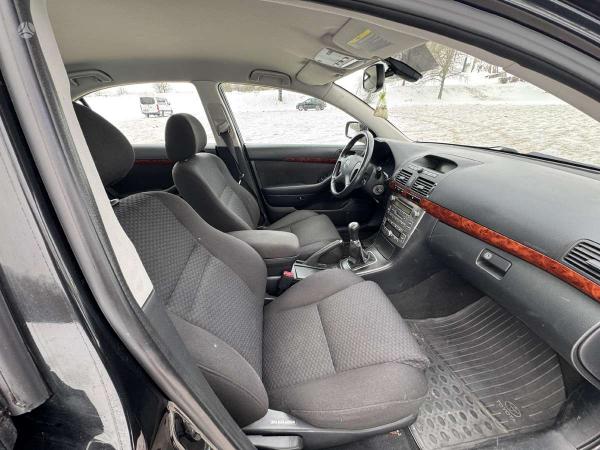 Melns Toyota Avensis 2006 Kauņa, ar dzinēja tilpumu 2.00 L un nobraukumu 259 tūkst. km par 1650 €, foto 10 vietnē AUTOMOTO.COM.LV