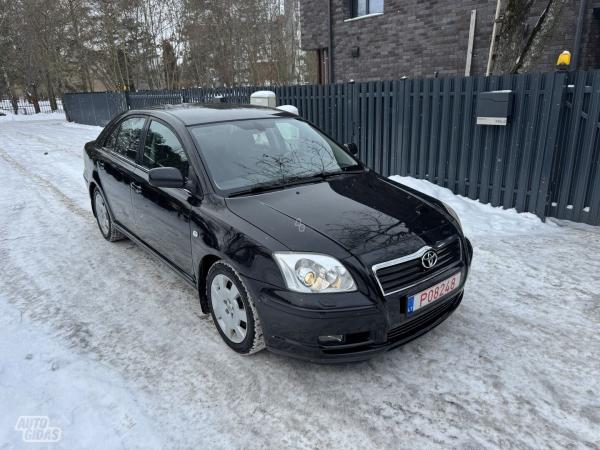 Melns Toyota Avensis 2006 Kauņa, ar dzinēja tilpumu 2.00 L un nobraukumu 259 tūkst. km par 1650 €, foto 1 vietnē AUTOMOTO.COM.LV