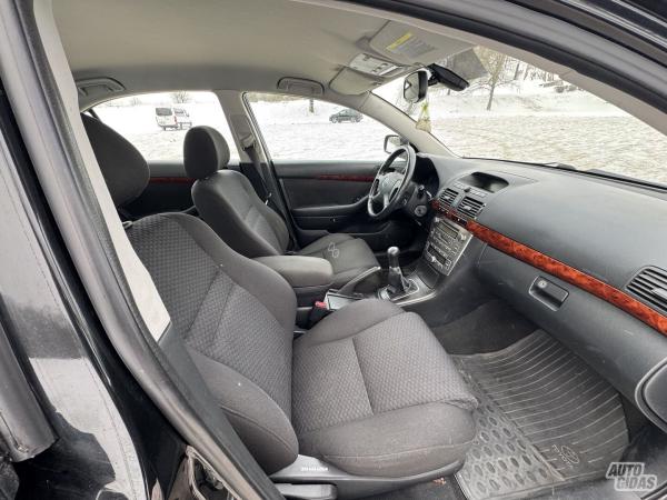 Melns Toyota Avensis 2006 Kauņa, ar dzinēja tilpumu 2.00 L un nobraukumu 259 tūkst. km par 1650 €, foto 10 vietnē AUTOMOTO.COM.LV