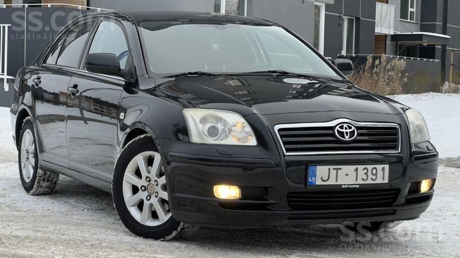 Melns Toyota Avensis 2006 Rīga, ar dzinēja tilpumu 2.20 L un nobraukumu 277 tūkst. km par 1990 €, foto 3 vietnē AUTOMOTO.COM.LV